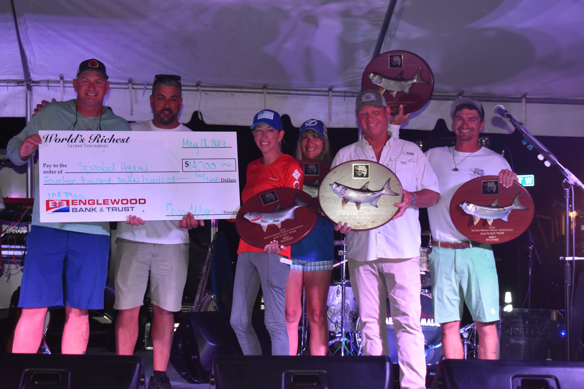 Capt. Charlie Coleman and team aboard "Pass Time" take first in World's ...