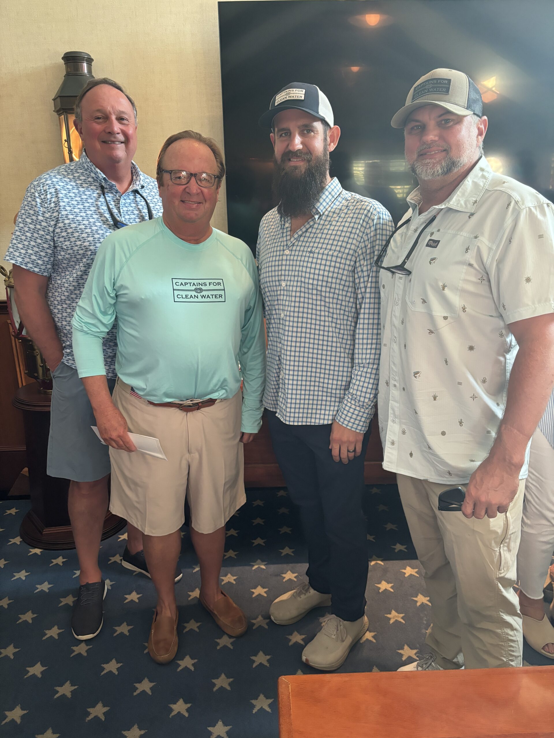 Captains founders visit to talk Clean Water at Eagle Grille | Boca Beacon