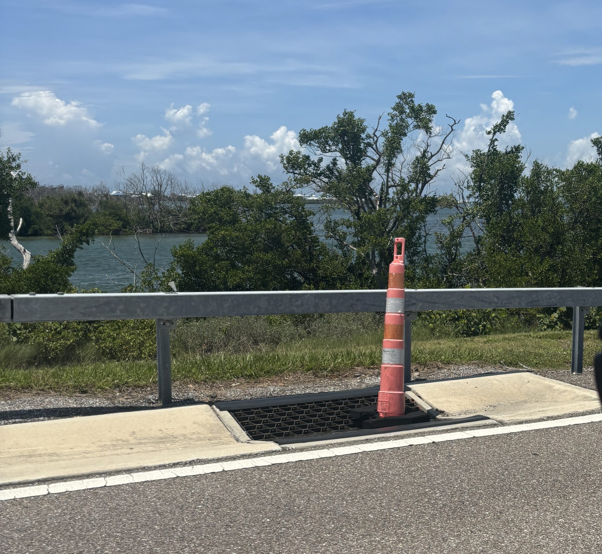 Cones: Grate idea for bikes on bridge | Boca Beacon