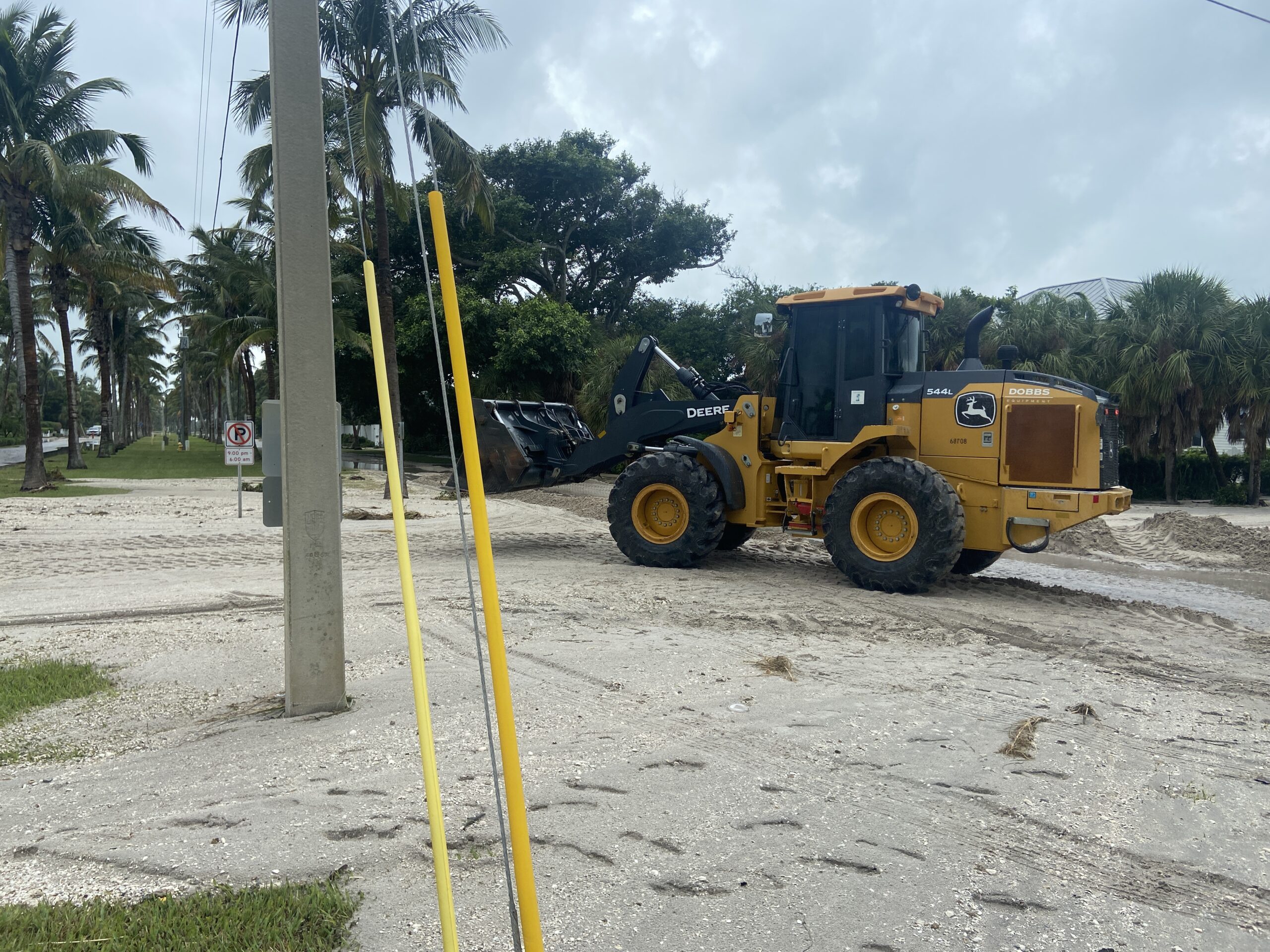 Sand pile cleanup continues across Gasparilla Island in Boca Grande ...