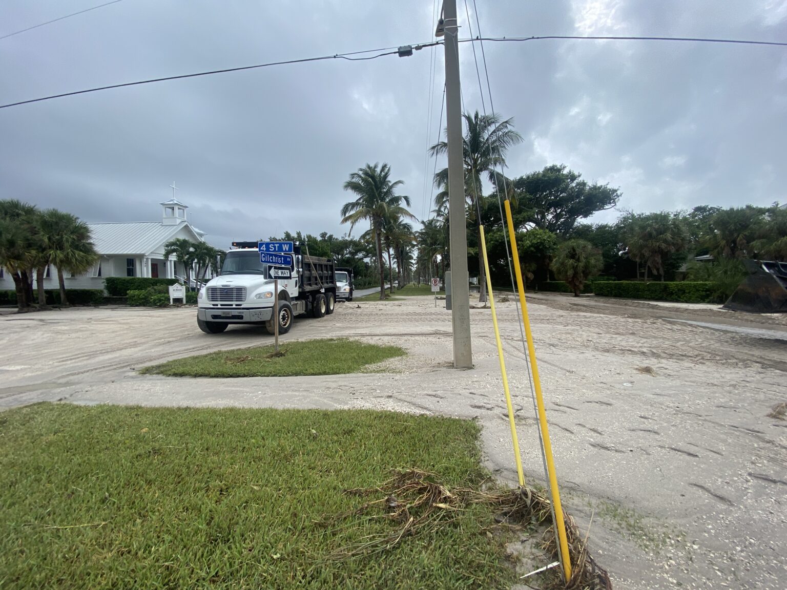 Sand pile cleanup continues across Gasparilla Island in Boca Grande ...
