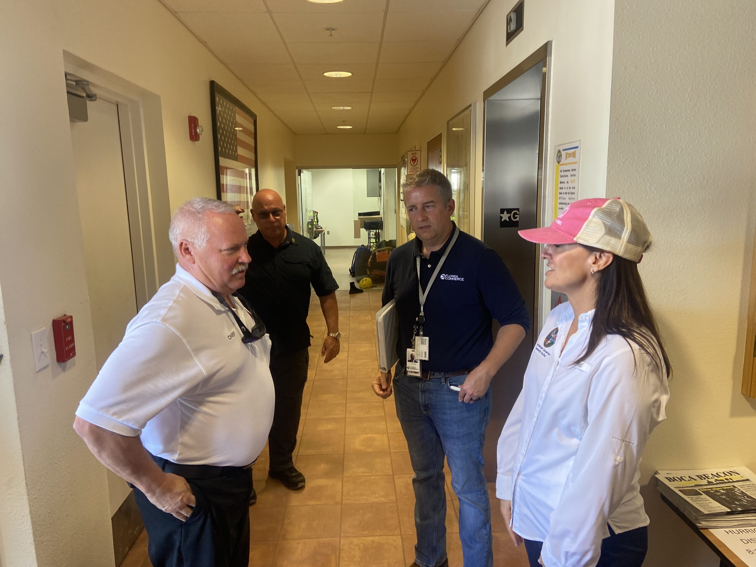 Florida Commerce Secretary Kelly, Lt. Gov. Nuñez visit to support ...