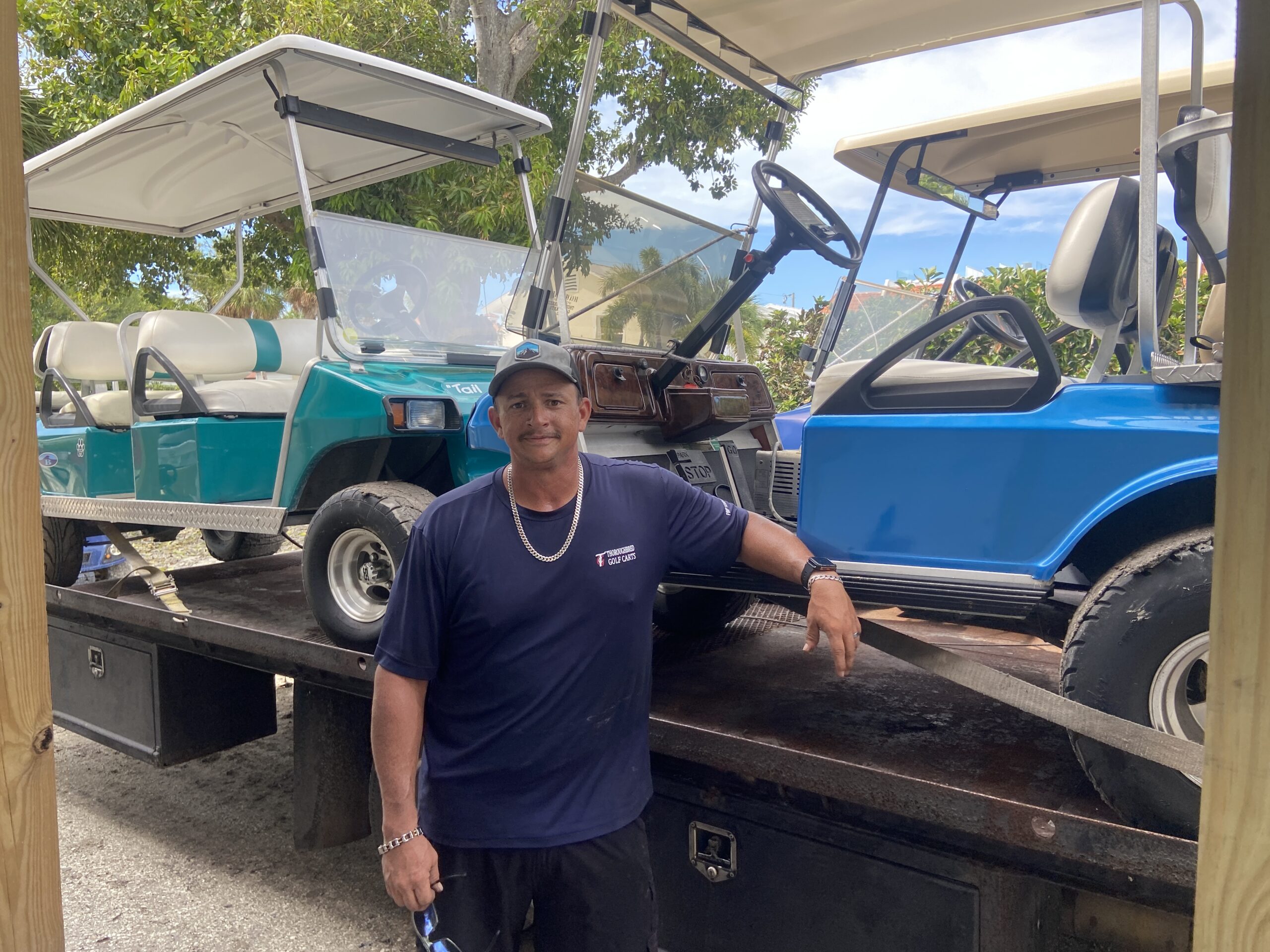 Over 600 dead golf carts removed from area after storms, so far | Boca ...