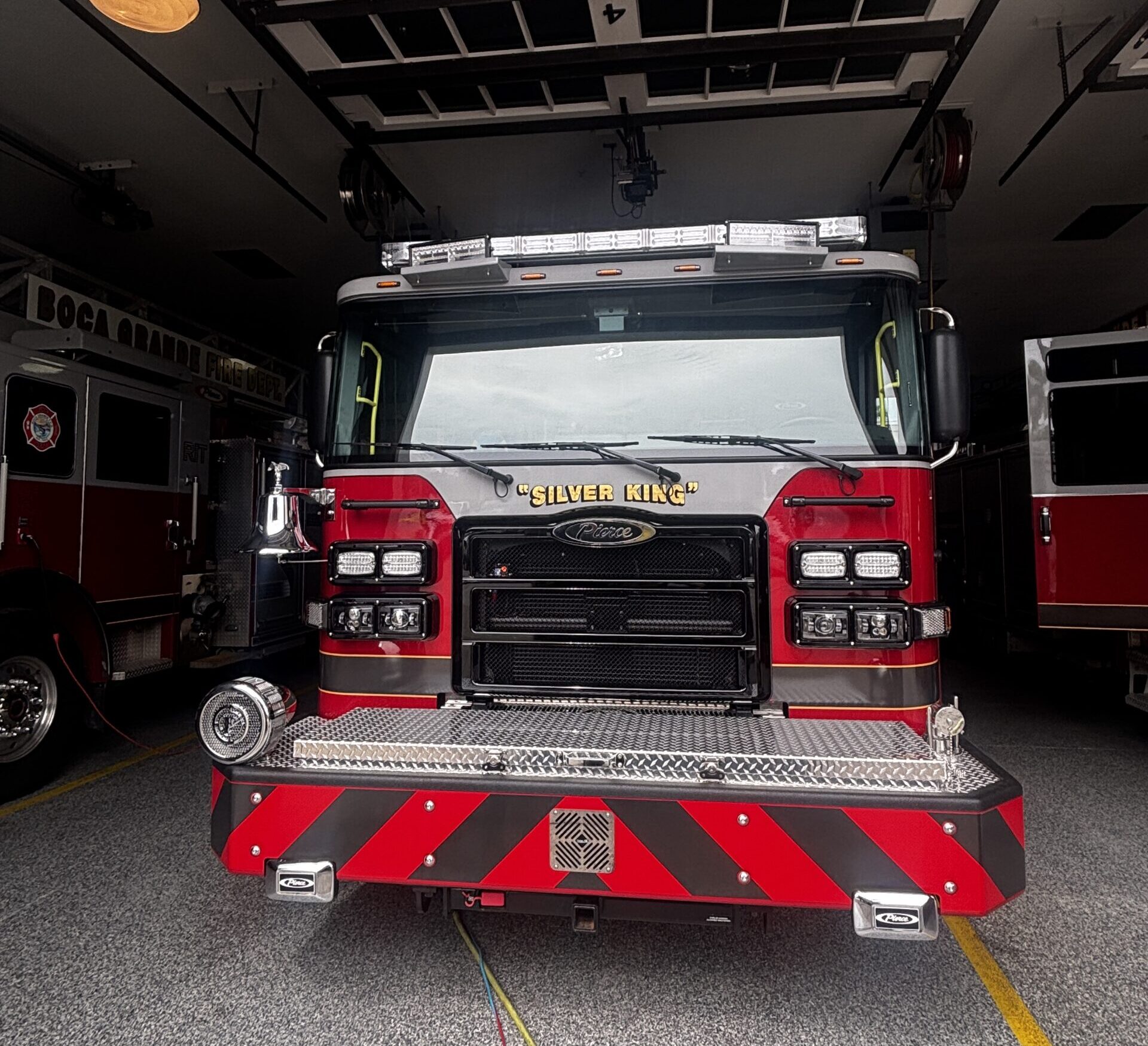 New Silver King at the Fire Department | Boca Beacon